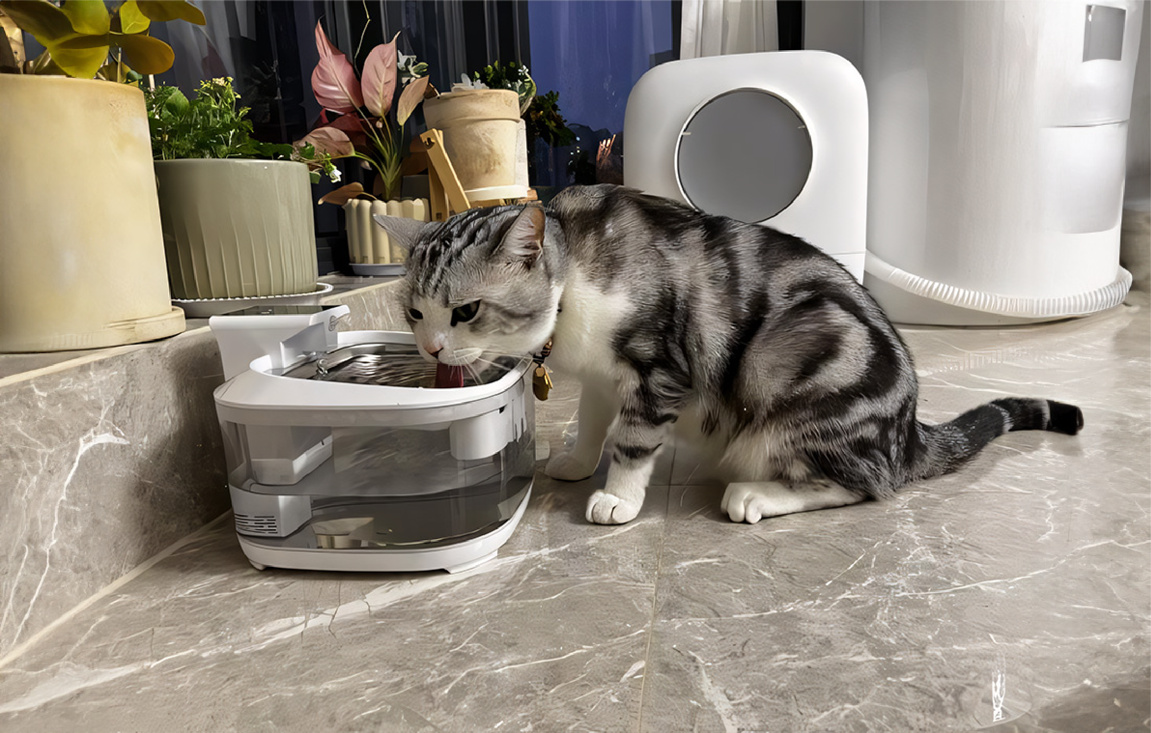 How Battery-operated Cat Water Fountain Benefits Pet Families - ODM&OEM ...