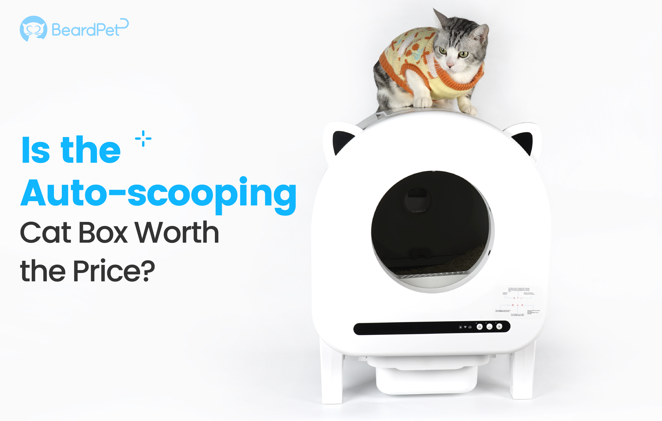 Is the Auto-scooping Cat Box Worth the Price? - ODM&OEM Smart Pet ...
